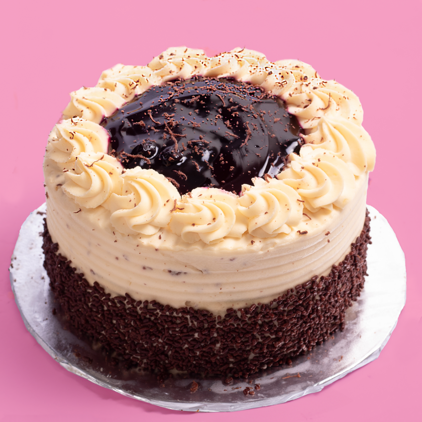 Black Forest Cake: Chocolate Sponge: Blueberry & Fresh Cream – Westham ...