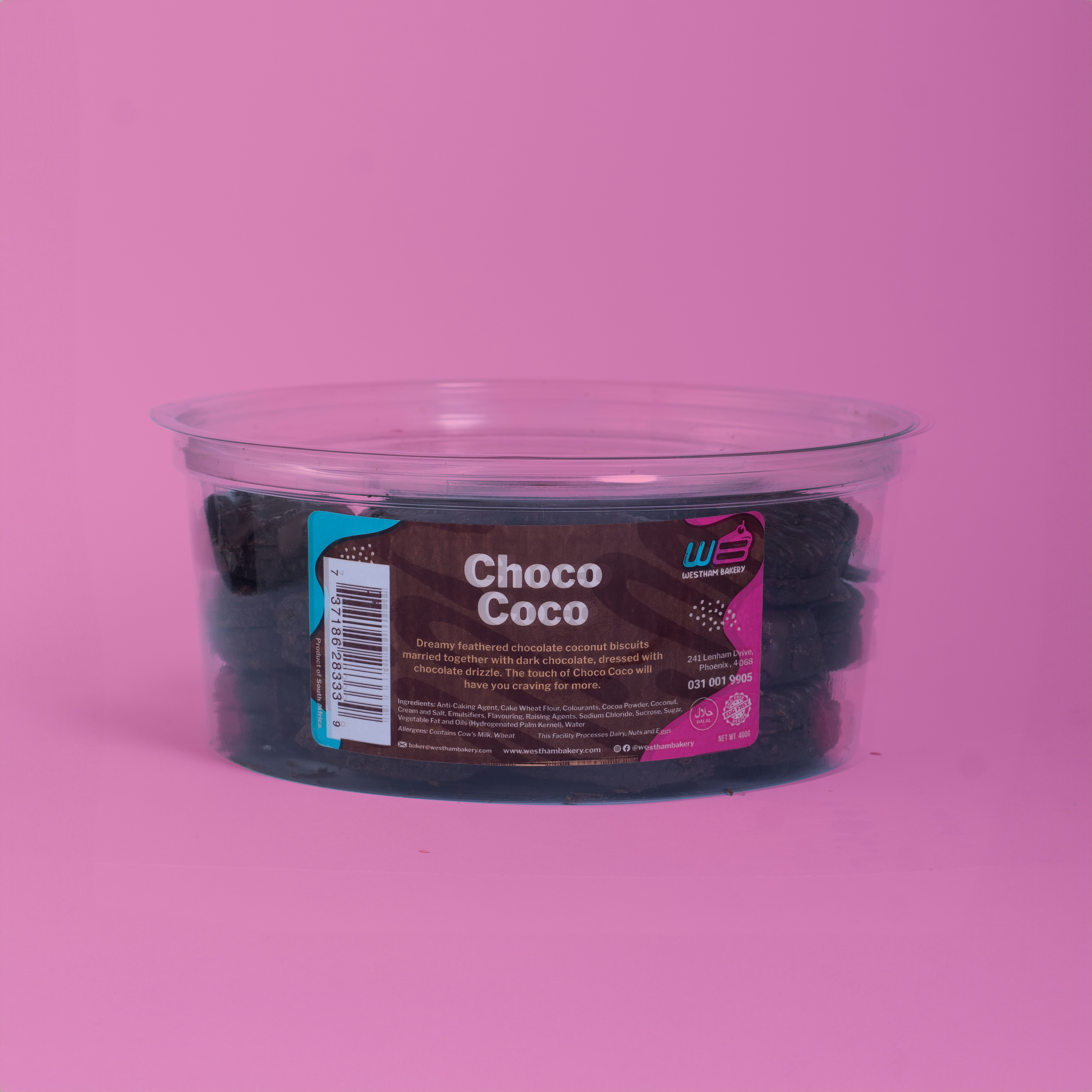 Choco Coco – Dark Chocolate Coconut Biscuit Delight – Westham Bakery