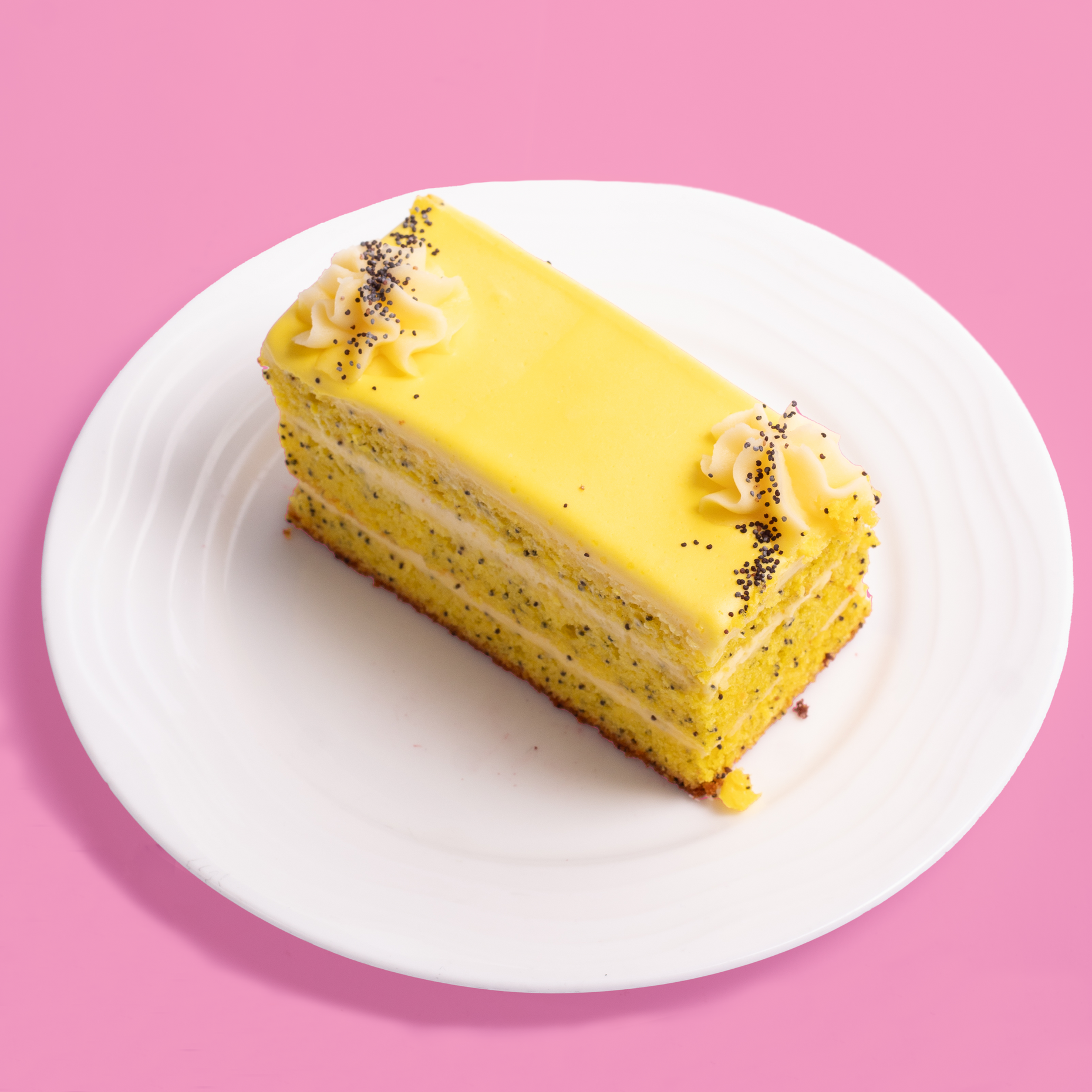 Lemon and Poppy Slice – Zesty and Creamy Delight – Westham Bakery